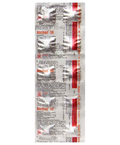 ATCHOL 10MG TAB ( ARISTO PHARMACEUTICALS PVT LTD ) - Buy ATC - MedPlusMart