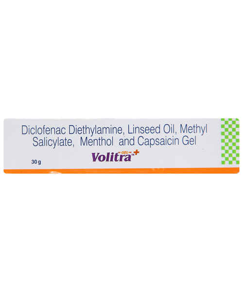 VOLITRA 30GM GEL ( SUN PHARMA ) - Buy VOLITRA 30GM GEL Onlin - MedPlusMart