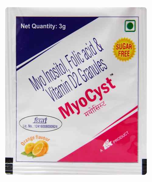 MYOCYST ORANGE 3GM SACHET ( TTK HEALTHCARE LTD ) - Buy MYOCYST ORANGE
