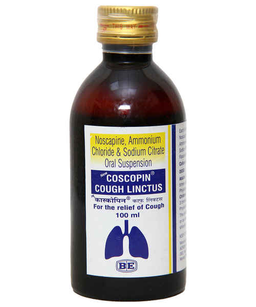 COSCOPIN LINCTUS 100ML SYP ( BIOLOGICAL E LIMITED ) - Buy COSCOPIN LIN
