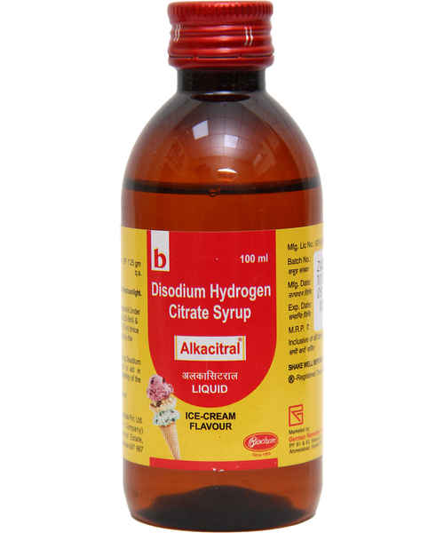 Buy Alkacitral 100ml Syrup - MedPlus