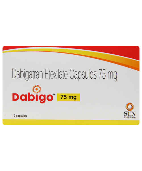 DABIGO 75MG CAP ( SUN PHARMA ) - Buy DABIGO 75MG CAP Online at best Pr