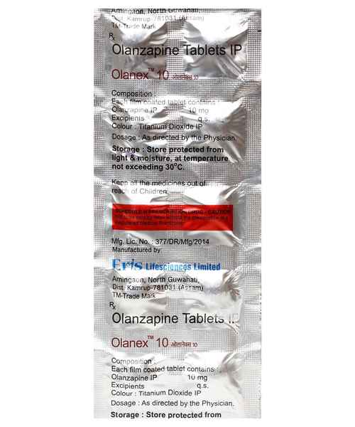 OLANEX 10MG TAB ( ERIS LIFESCIENCES LTD ) - Buy OLANEX 10MG TAB Online