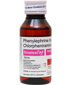 Buy Sinarest Af 60ml Syrup - MedPlus