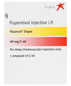 FLUANXOL DEPOT 40MG INJ ( LUNDBECK INDIA PVT LTD ) - Buy FLU - MedPlusMart