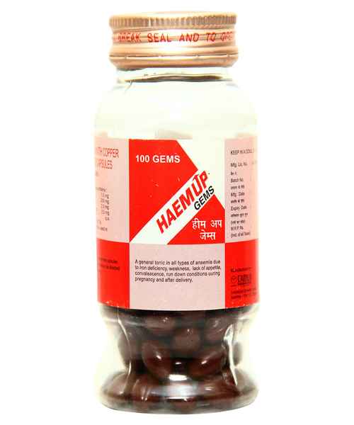 Buy Haem Up Gems 100S Capsules - MedPlus