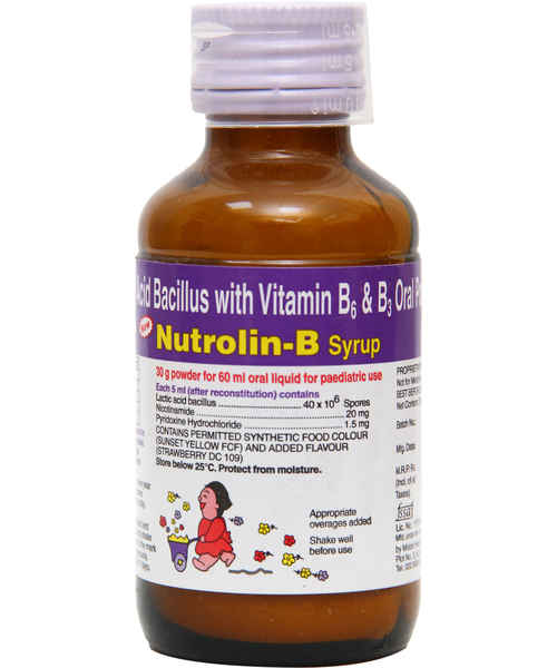 Buy Nutrolin B 60ml Syrup - MedPlus