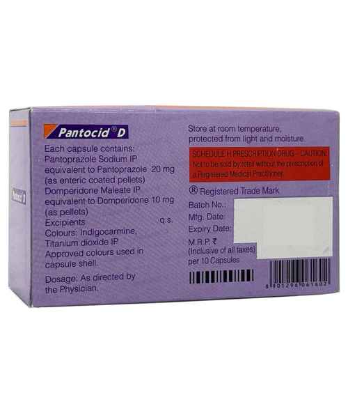 Buy Pantocid D Capsule - MedPlus