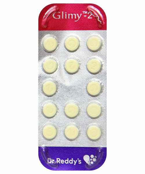 Buy Glimy 2mg Tablet - MedPlus