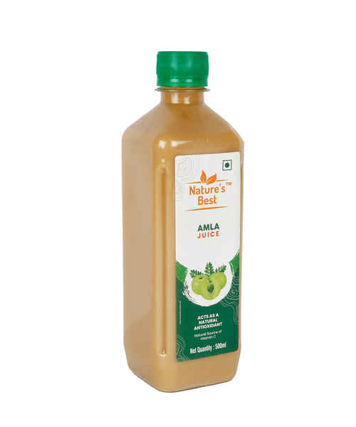 Buy natures best amla juice 500ml liquid Online at best Price in India