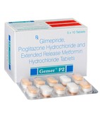 GEMER P 2MG TAB ( SUN PHARMA ) - Buy GEMER P 2MG TAB Online at best Pr